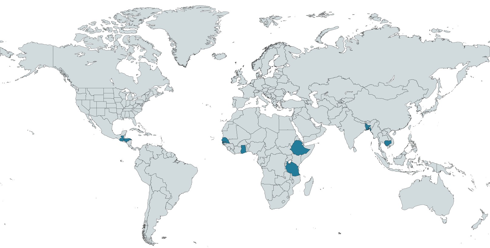 CRSIIL Focus Countries