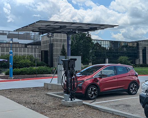 K-State engineering students get applied learning through EV charging ...