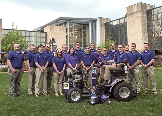 University's quarter-scale tractor teams once again in the winners ...