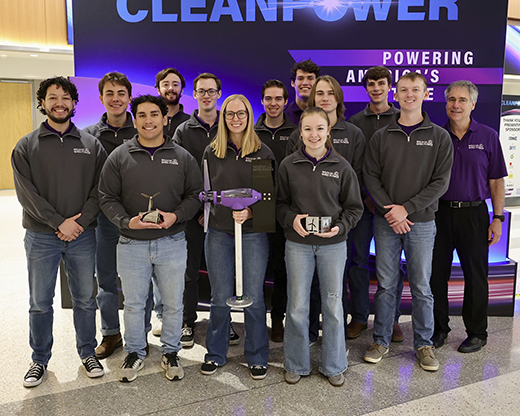 Wildcat Wind Power takes third at national DOE Collegiate Wind Competition