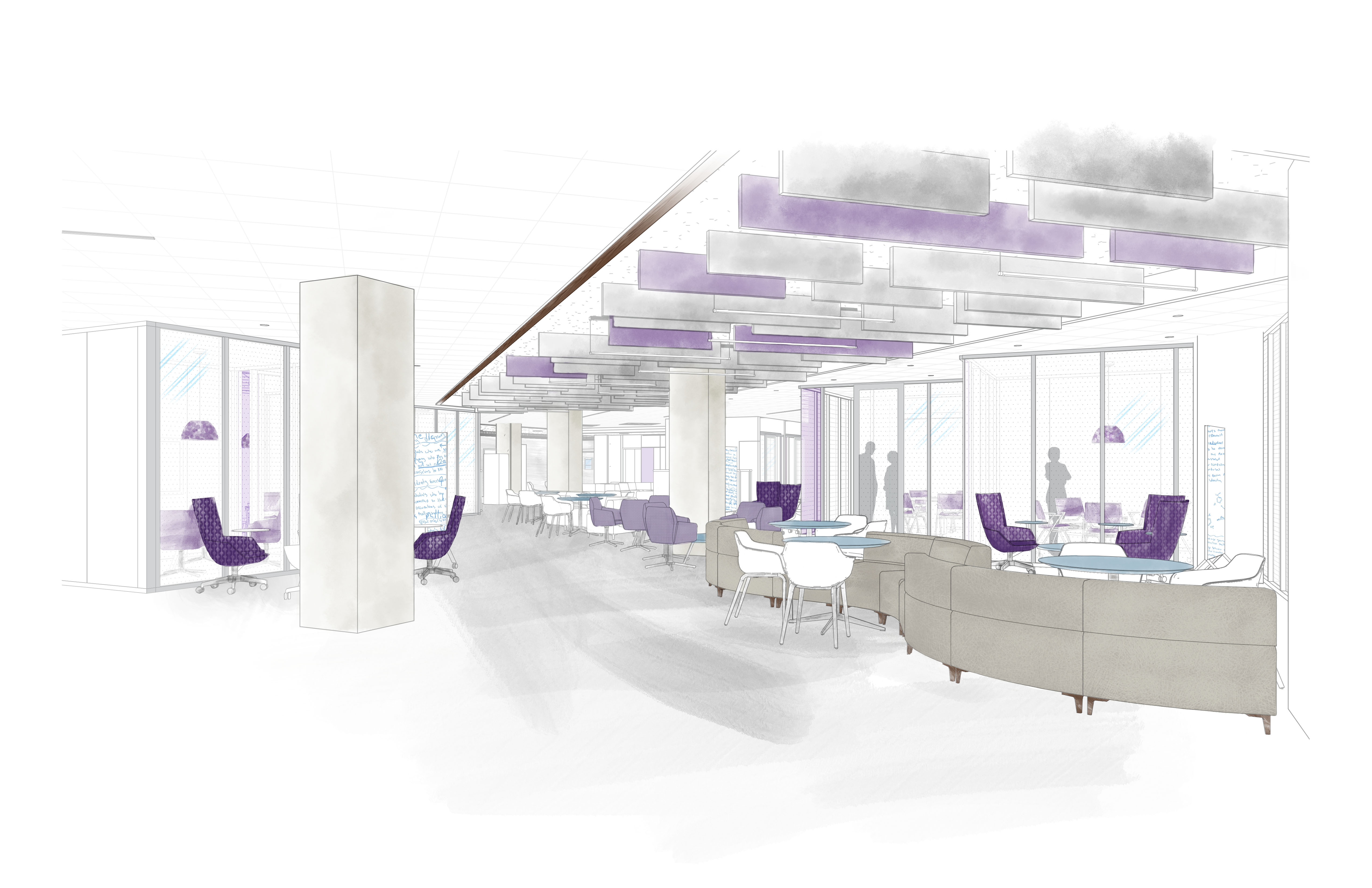 One year after devastating fire, Hale Library renovation is underway ...