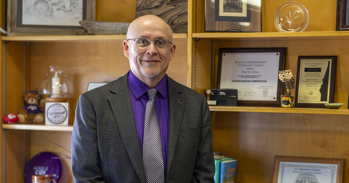 Faculty focus: Paul Lowe, associate vice president for research