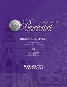 President Myers Inauguration | Office of the President | Kansas State ...