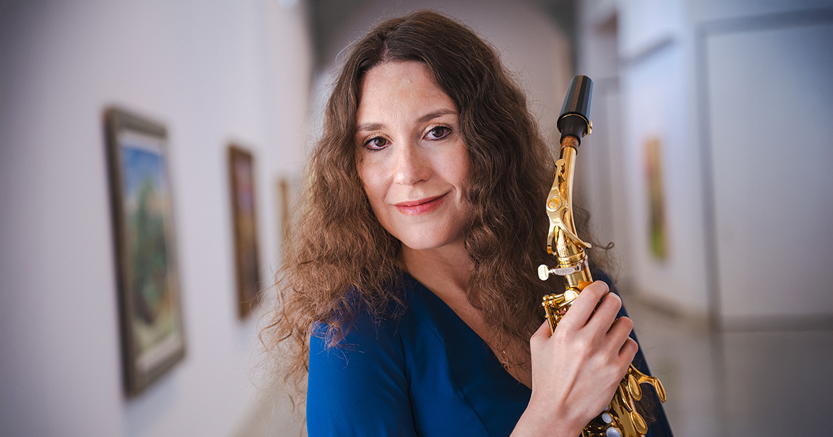 How Anna Marie Wytko connects through saxophone music, education